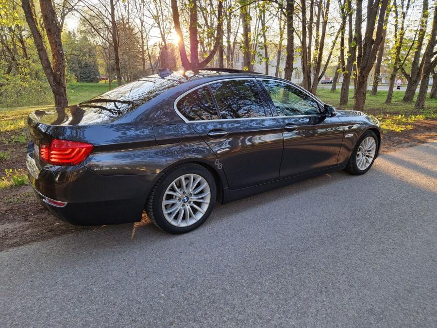 Pelēks BMW 530 2014 Marijampole, ar dzinēja tilpumu 3.00 L un nobraukumu 268 tūkst. km par 15900 €, foto 8 vietnē AUTOMOTO.COM.LV
