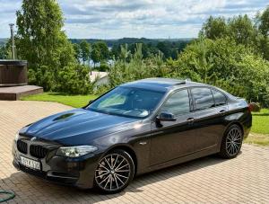Grey BMW 530 2014 in Vilnius, with an engine capacity of 2.99 L and mileage of 290 thousand km for 9850 €, photo  on AUTOMOTO.COM.LV