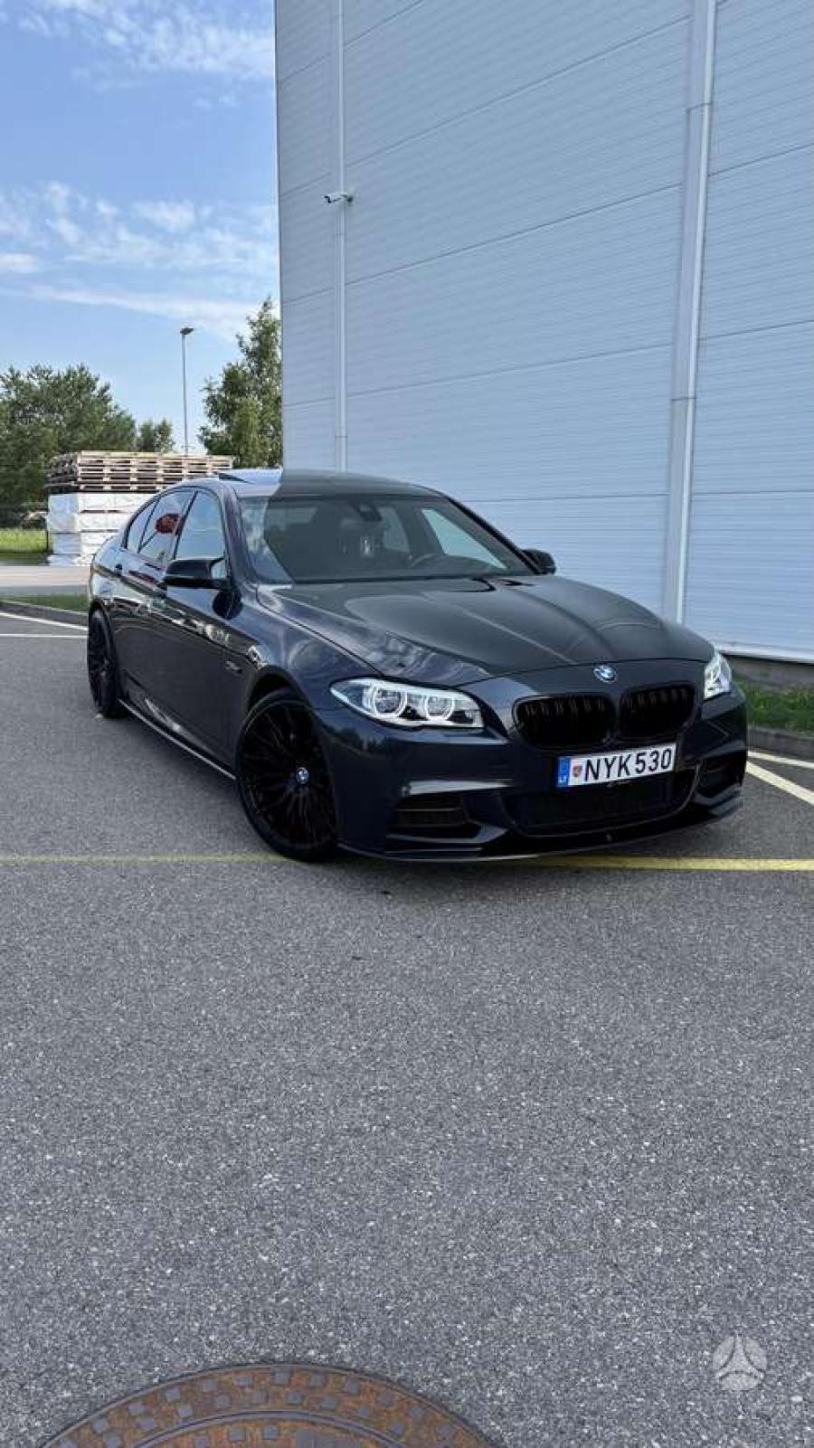 Pelēks BMW 530 2014 Viļņa, ar dzinēja tilpumu 2.99 L un nobraukumu 290 tūkst. km par 14000 €, foto 1 vietnē AUTOMOTO.COM.LV