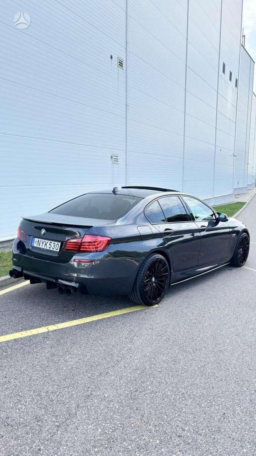 Pelēks BMW 530 2014 Viļņa, ar dzinēja tilpumu 2.99 L un nobraukumu 290 tūkst. km par 14000 €, foto 5 vietnē AUTOMOTO.COM.LV