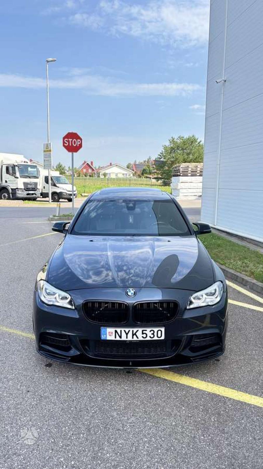 Pelēks BMW 530 2014 Viļņa, ar dzinēja tilpumu 2.99 L un nobraukumu 290 tūkst. km par 14000 €, foto 7 vietnē AUTOMOTO.COM.LV