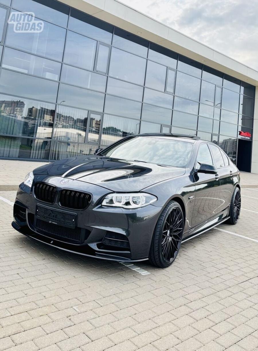 Grey BMW 530 2014 in Vilnius, with an engine capacity of 3.00 L and mileage of 290 thousand km for 13800 €, photo 11 on AUTOMOTO.COM.LV