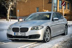 Grey BMW 530 2015 in Riga, with an engine capacity of 3.00 L and mileage of 0 thousand km for 9990 €, photo  on AUTOMOTO.COM.LV