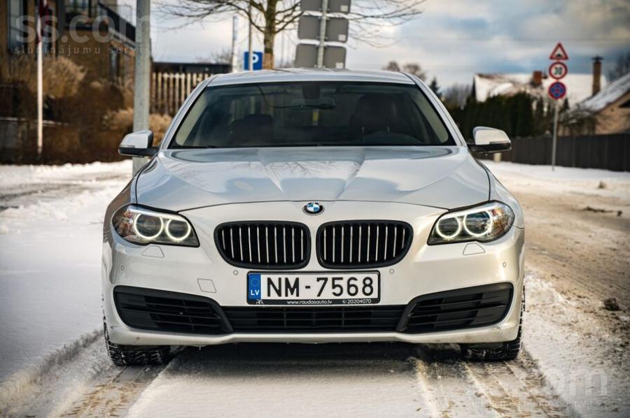 Grey BMW 530 2015 in Riga, with an engine capacity of 3.00 L and mileage of 0 thousand km for 9990 €, photo 2 on AUTOMOTO.COM.LV