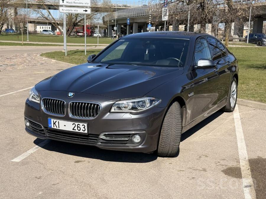Pelēks BMW 530 2015 Rīga, ar dzinēja tilpumu 3.00 L un nobraukumu 255 tūkst. km par 16450 €, foto 3 vietnē AUTOMOTO.COM.LV