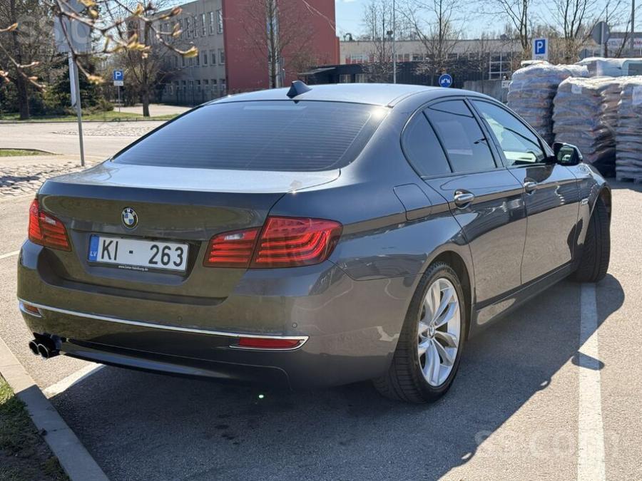 Pelēks BMW 530 2015 Rīga, ar dzinēja tilpumu 3.00 L un nobraukumu 255 tūkst. km par 16450 €, foto 5 vietnē AUTOMOTO.COM.LV
