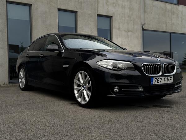 Grey BMW 530 2015 in Tallinn, with an engine capacity of 3.00 L and mileage of 254 thousand km for 12299 €, photo 1 on AUTOMOTO.COM.LV