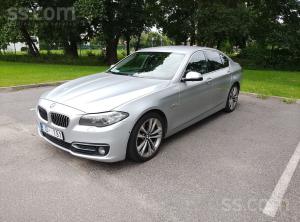Grey BMW 530 2016 in Riga, with an engine capacity of 3.00 L and mileage of 270 thousand km for 13900 €, photo  on AUTOMOTO.COM.LV