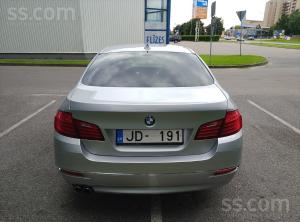 Grey BMW 530 2016 in Riga, with an engine capacity of 3.00 L and mileage of 270 thousand km for 13900 €, photo 10 on AUTOMOTO.COM.LV