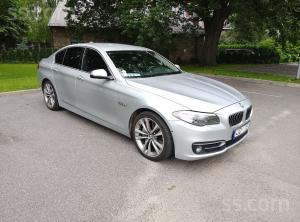 Grey BMW 530 2016 in Riga, with an engine capacity of 3.00 L and mileage of 270 thousand km for 13900 €, photo 11 on AUTOMOTO.COM.LV