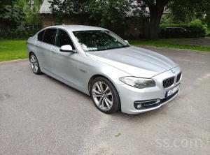 Grey BMW 530 2016 in Riga, with an engine capacity of 3.00 L and mileage of 270 thousand km for 13900 €, photo 18 on AUTOMOTO.COM.LV