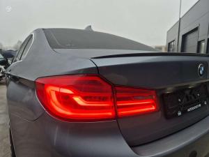 Grey BMW 530 2017 in Utena, with an engine capacity of 2.99 L and mileage of 316 thousand km for 16990 €, photo 13 on AUTOMOTO.COM.LV