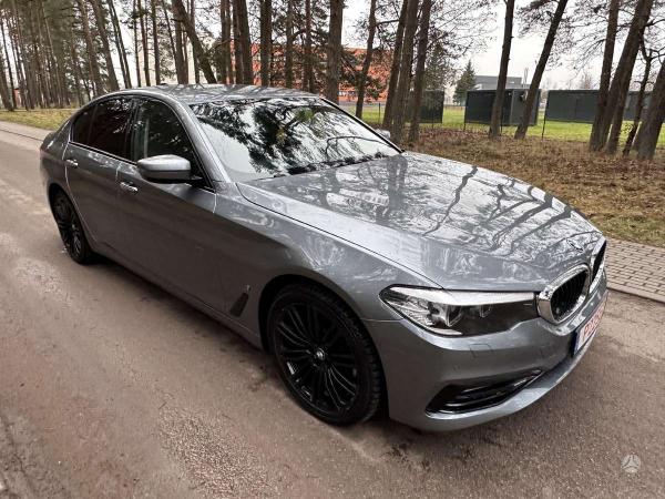 Grey BMW 530 2017 in Ukmerge, with an engine capacity of 2.00 L and mileage of 23 thousand km for 19000 €, photo 3 on AUTOMOTO.COM.LV