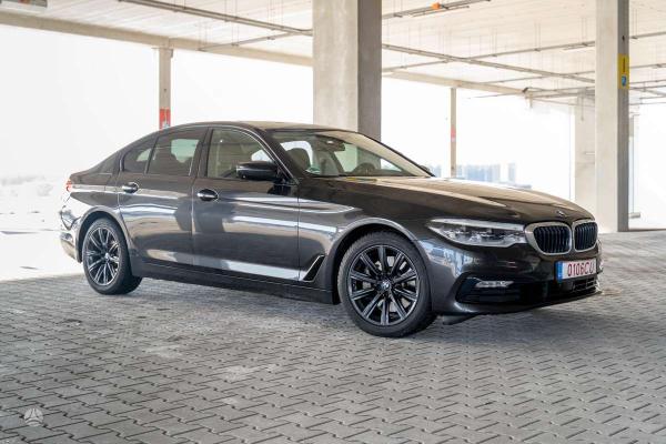 Pelēks BMW 530 2017 Viļņa, ar dzinēja tilpumu 2.99 L un nobraukumu 180 tūkst. km par 23800 €, foto 1 vietnē AUTOMOTO.COM.LV