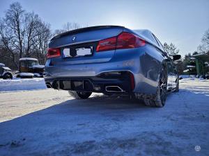 Grey BMW 530 2017 in Vilnius, with an engine capacity of 3.00 L and mileage of 295 thousand km for 19200 €, photo 6 on AUTOMOTO.COM.LV