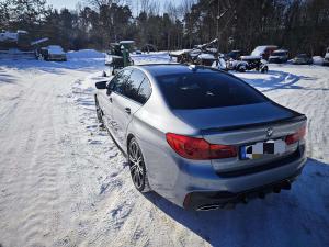 Grey BMW 530 2017 in Vilnius, with an engine capacity of 3.00 L and mileage of 295 thousand km for 19200 €, photo 7 on AUTOMOTO.COM.LV