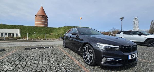 Grey BMW 530 2017 in Klaipeda, with an engine capacity of 3.00 L and mileage of 225 thousand km for 17750 €, photo 2 on AUTOMOTO.COM.LV