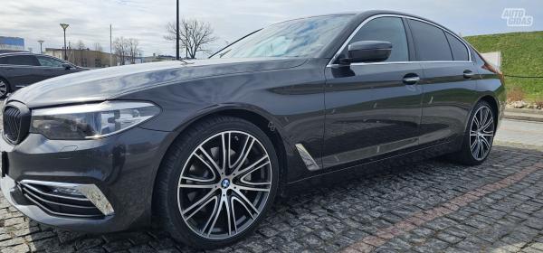 Grey BMW 530 2017 in Klaipeda, with an engine capacity of 3.00 L and mileage of 225 thousand km for 17750 €, photo 5 on AUTOMOTO.COM.LV