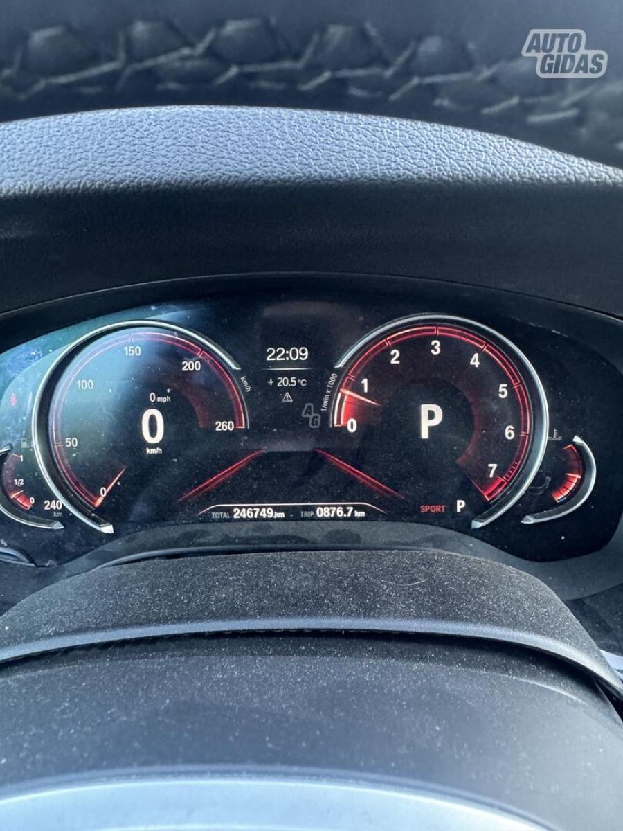 Pelēks BMW 530 2017 Plungė, ar dzinēja tilpumu 2.00 L un nobraukumu 246 tūkst. km par 20500 €, foto 15 vietnē AUTOMOTO.COM.LV