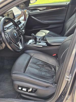 Grey BMW 530 2017 in Vilnius, with an engine capacity of 2.99 L and mileage of 209 thousand km for 19500 €, photo 7 on AUTOMOTO.COM.LV