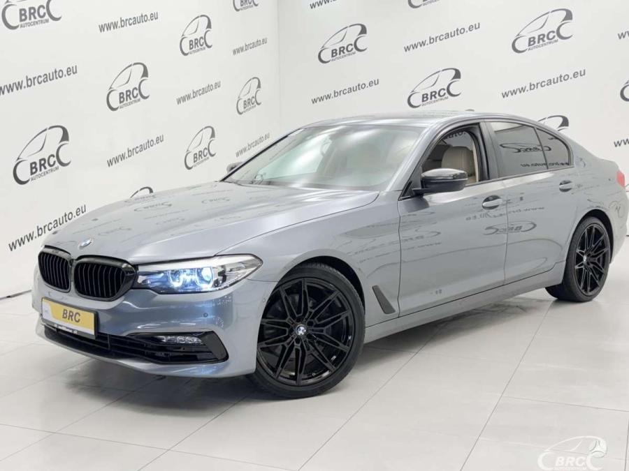 Grey BMW 530 2017 in Vilnius, with an engine capacity of 2.99 L and mileage of 346 thousand km for 17500 €, photo 1 on AUTOMOTO.COM.LV