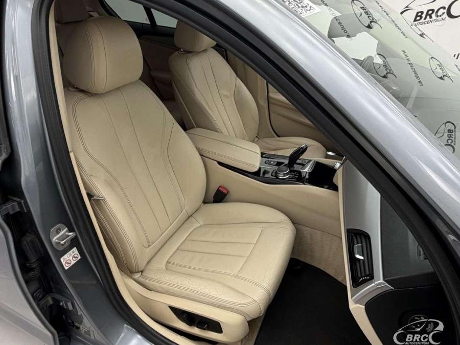 Grey BMW 530 2017 in Vilnius, with an engine capacity of 2.99 L and mileage of 346 thousand km for 17500 €, photo 9 on AUTOMOTO.COM.LV