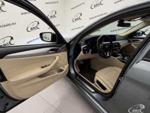 Grey BMW 530 2017 in Vilnius, with an engine capacity of 2.99 L and mileage of 346 thousand km for 17500 €, photo 21 on AUTOMOTO.COM.LV