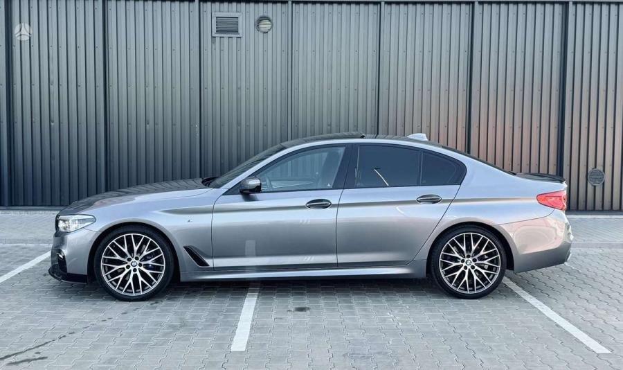 Grey BMW 530 2017 in Kaunas, with an engine capacity of 2.99 L and mileage of 259 thousand km for 22500 €, photo 7 on AUTOMOTO.COM.LV
