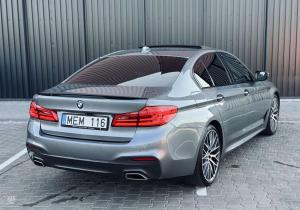 Grey BMW 530 2017 in Kaunas, with an engine capacity of 2.99 L and mileage of 259 thousand km for 22500 €, photo 10 on AUTOMOTO.COM.LV