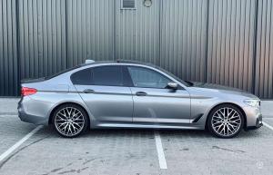 Grey BMW 530 2017 in Kaunas, with an engine capacity of 2.99 L and mileage of 259 thousand km for 22500 €, photo 11 on AUTOMOTO.COM.LV