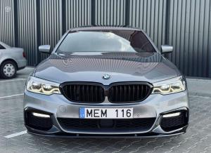 Grey BMW 530 2017 in Kaunas, with an engine capacity of 2.99 L and mileage of 259 thousand km for 22500 €, photo 13 on AUTOMOTO.COM.LV