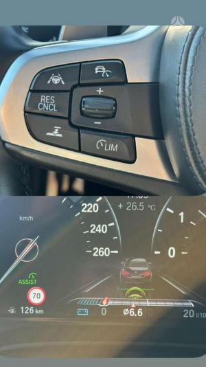 Grey BMW 530 2017 in Kaunas, with an engine capacity of 2.99 L and mileage of 259 thousand km for 22500 €, photo 25 on AUTOMOTO.COM.LV