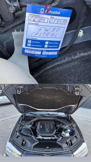 Grey BMW 530 2017 in Kaunas, with an engine capacity of 2.99 L and mileage of 259 thousand km for 22500 €, photo 38 on AUTOMOTO.COM.LV