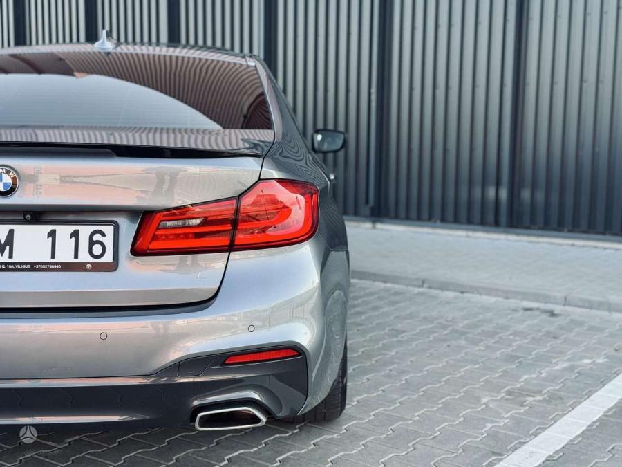 Grey BMW 530 2017 in Kaunas, with an engine capacity of 2.99 L and mileage of 259 thousand km for 22500 €, photo 48 on AUTOMOTO.COM.LV