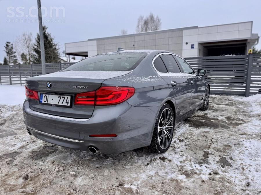 Pelēks BMW 530 2017 Rīga, ar dzinēja tilpumu 3.00 L un nobraukumu 161 tūkst. km par 23900 €, foto 4 vietnē AUTOMOTO.COM.LV