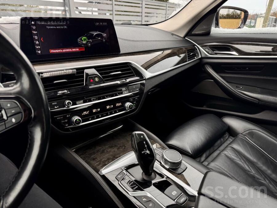 Pelēks BMW 530 2017 Rīga, ar dzinēja tilpumu 3.00 L un nobraukumu 161 tūkst. km par 23900 €, foto 11 vietnē AUTOMOTO.COM.LV