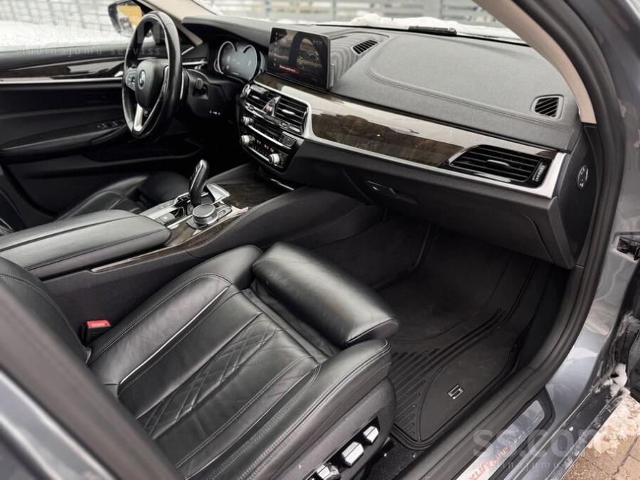Pelēks BMW 530 2017 Rīga, ar dzinēja tilpumu 3.00 L un nobraukumu 161 tūkst. km par 23900 €, foto 13 vietnē AUTOMOTO.COM.LV