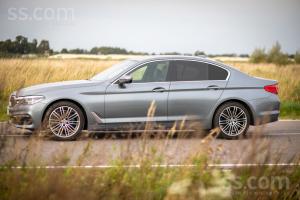 Pelēks BMW 530 2017 Rīga, ar dzinēja tilpumu 3.00 L un nobraukumu 230 tūkst. km par 24500 €, foto  vietnē AUTOMOTO.COM.LV