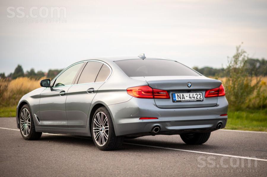Pelēks BMW 530 2017 Rīga, ar dzinēja tilpumu 3.00 L un nobraukumu 230 tūkst. km par 24500 €, foto 8 vietnē AUTOMOTO.COM.LV