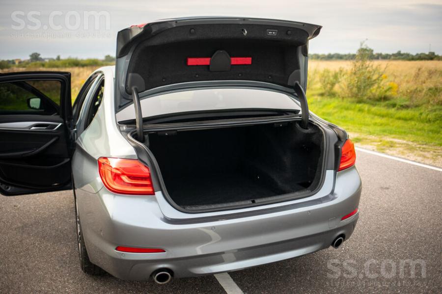 Pelēks BMW 530 2017 Rīga, ar dzinēja tilpumu 3.00 L un nobraukumu 230 tūkst. km par 24500 €, foto 9 vietnē AUTOMOTO.COM.LV