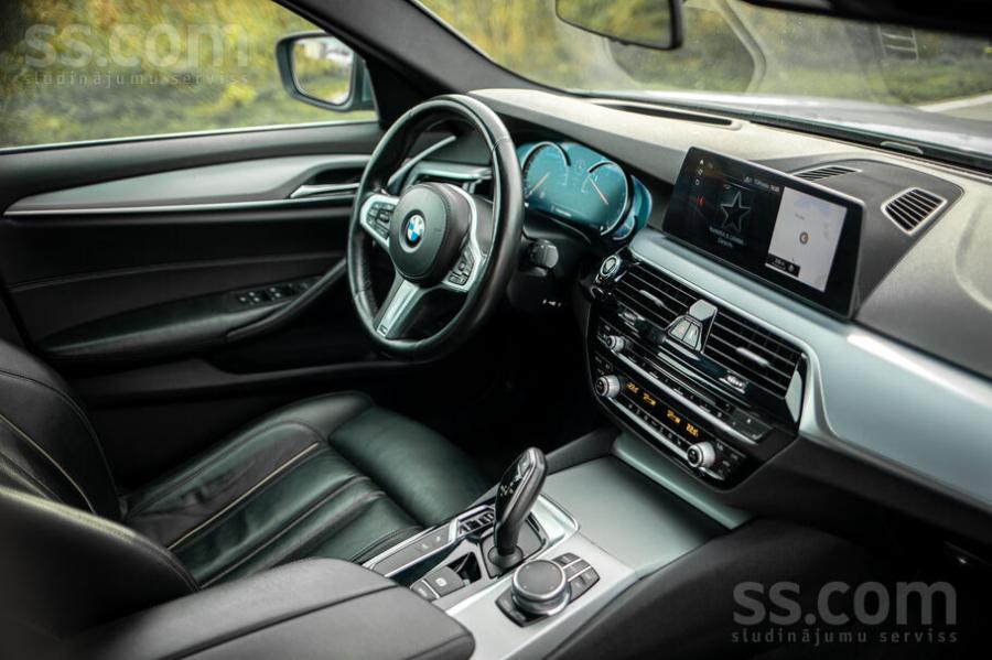 Pelēks BMW 530 2017 Rīga, ar dzinēja tilpumu 3.00 L un nobraukumu 230 tūkst. km par 24500 €, foto 12 vietnē AUTOMOTO.COM.LV