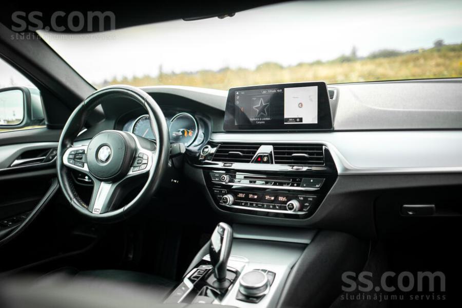 Pelēks BMW 530 2017 Rīga, ar dzinēja tilpumu 3.00 L un nobraukumu 230 tūkst. km par 24500 €, foto 13 vietnē AUTOMOTO.COM.LV