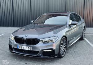 Pelēks BMW 530 2017 Kauņa, ar dzinēja tilpumu 3.00 L un nobraukumu 259 tūkst. km par 22300 €, foto  vietnē AUTOMOTO.COM.LV