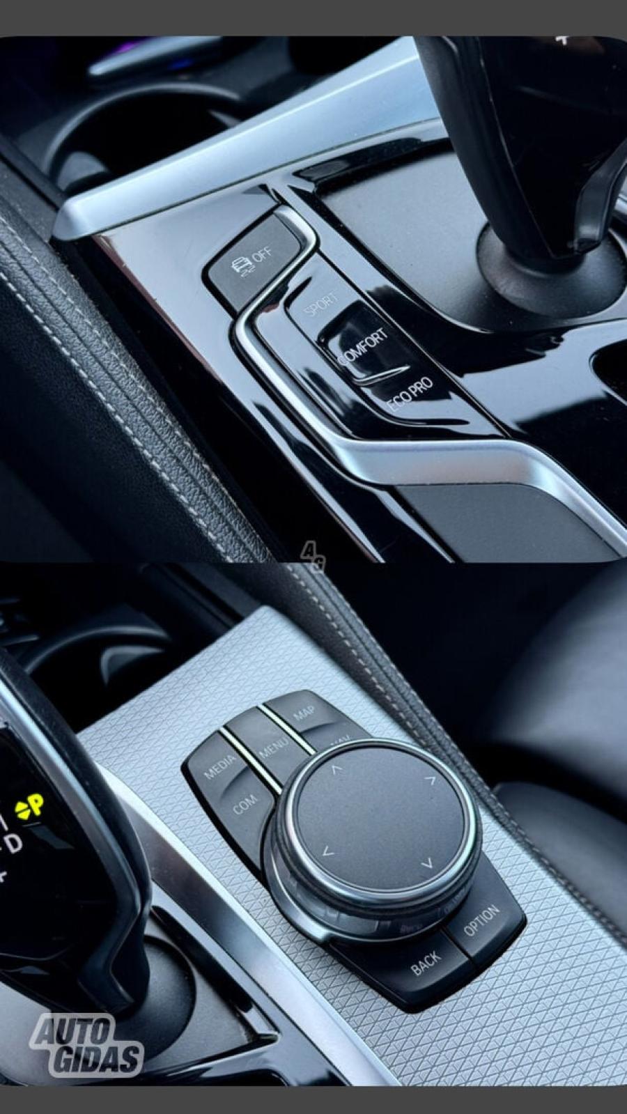 Pelēks BMW 530 2017 Kauņa, ar dzinēja tilpumu 3.00 L un nobraukumu 259 tūkst. km par 22300 €, foto 27 vietnē AUTOMOTO.COM.LV