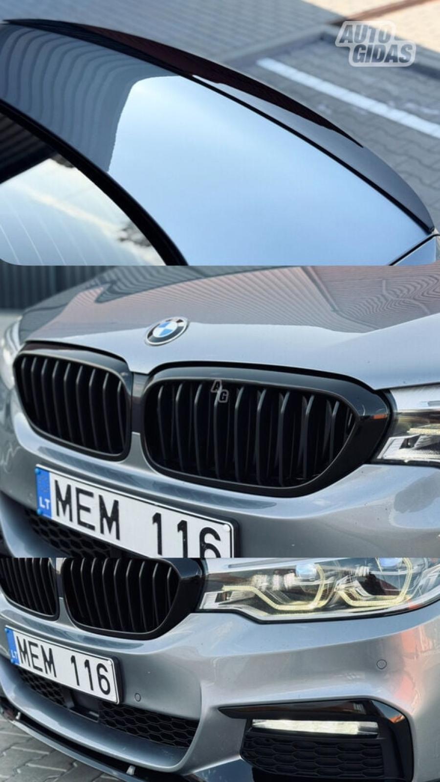 Pelēks BMW 530 2017 Kauņa, ar dzinēja tilpumu 3.00 L un nobraukumu 259 tūkst. km par 22300 €, foto 34 vietnē AUTOMOTO.COM.LV