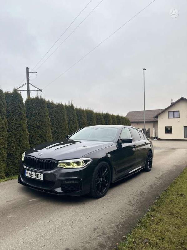 Pelēks BMW 530 2018 Viļņa, ar dzinēja tilpumu 2.00 L un nobraukumu 132 tūkst. km par 22900 €, foto 1 vietnē AUTOMOTO.COM.LV