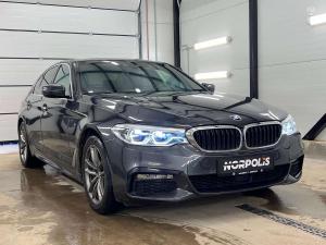 Grey BMW 530 2018 in Vilnius, with an engine capacity of 2.00 L and mileage of 199 thousand km for 22000 €, photo 3 on AUTOMOTO.COM.LV