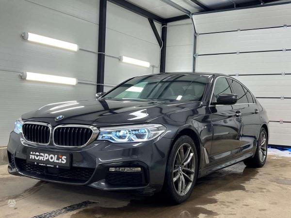 Grey BMW 530 2018 in Vilnius, with an engine capacity of 2.00 L and mileage of 199 thousand km for 22000 €, photo 5 on AUTOMOTO.COM.LV