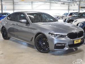 Grey BMW 530 2018 in Riga, with an engine capacity of 3.00 L and mileage of 128 thousand km for 28000 €, photo 25 on AUTOMOTO.COM.LV