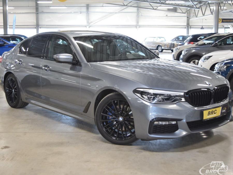 Grey BMW 530 2018 in Riga, with an engine capacity of 3.00 L and mileage of 128 thousand km for 28000 €, photo 25 on AUTOMOTO.COM.LV